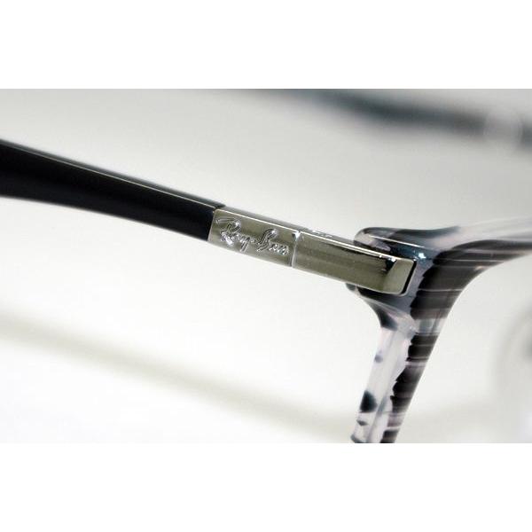 Ray-Ban RayBan レイバン メガネフレーム ブランド 5269F-5192 マーブルブラック×クリア : WOODNET - 通販 ...
