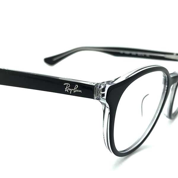 Ray-Ban RAYBAN レイバン メガネフレーム ブランド ブラック×クリアー 眼鏡 RX-5380F-2034 : WOODNET ...