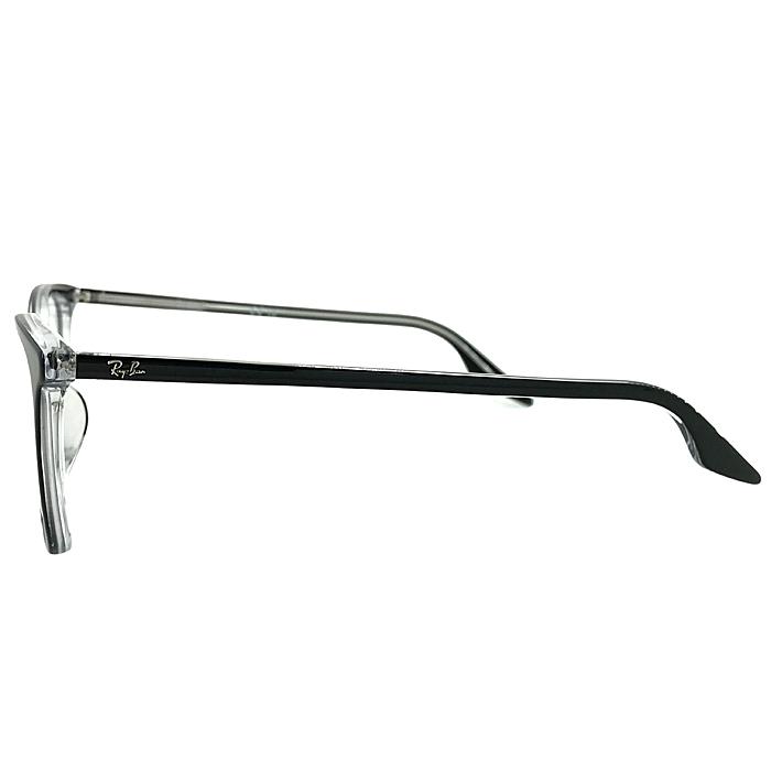 Ray-Ban（レイバン） RayBan メガネフレーム ブランド ブラック×クリアー 眼鏡 rx-5422f-2034 : WOODNET ...