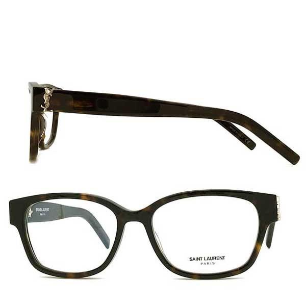 SAINT LAURENT PARIS サンローランパリ ダークマーブルブラウン メガネフレーム ブランド 眼鏡 SL-M35-003 ...