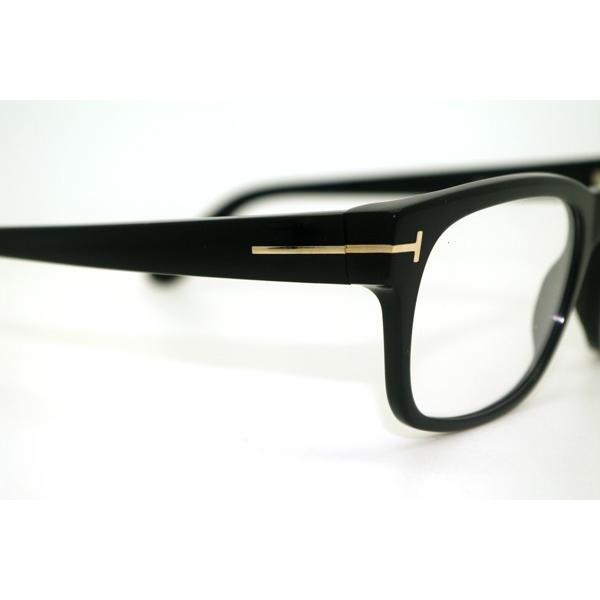 TOM FORD トムフォード メガネフレーム ブランド ブラック 5432-001 : WOODNET - 通販 - Yahoo!ショッピング