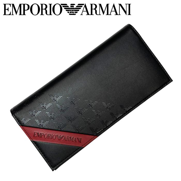 EMPORIO ARMANI 二つ折り長財布 ブランド エンポリオアルマーニ 小銭