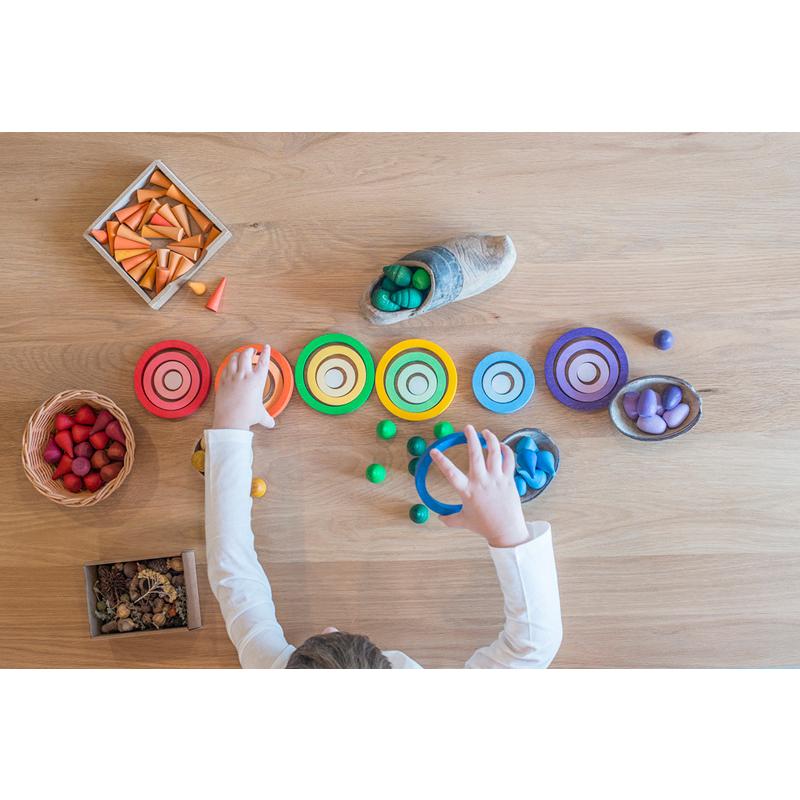 GRAPAT ネストリング (Nest Rings) グラパット Joguines Grapat スペイン 日本国内正規品 : 木のおもちゃ ...