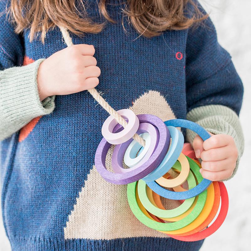 GRAPAT ネストリング (Nest Rings) グラパット Joguines Grapat スペイン 日本国内正規品 : 木のおもちゃ ...