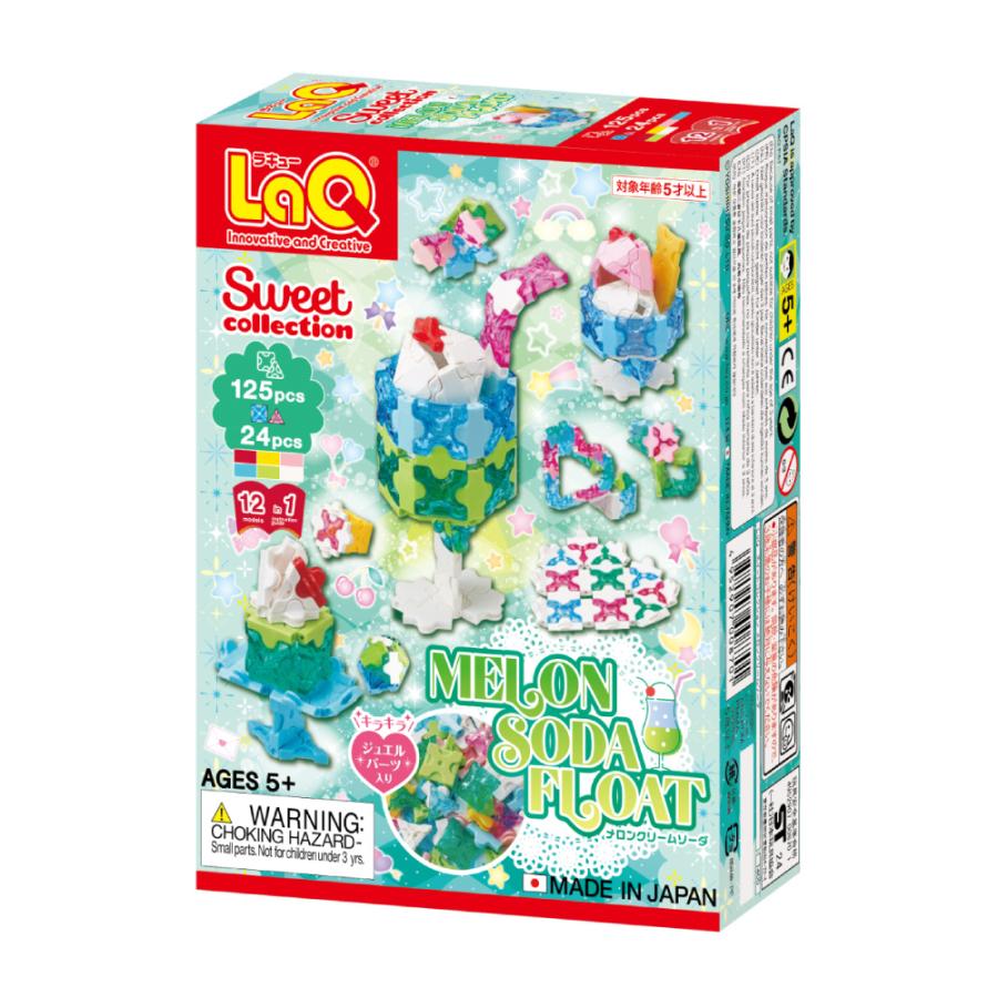 LaQ スイートコレクション メロンクリームソーダ 知育玩具 ブロック : 木のおままごと ウッディプッディ - 通販 - Yahoo!ショッピング