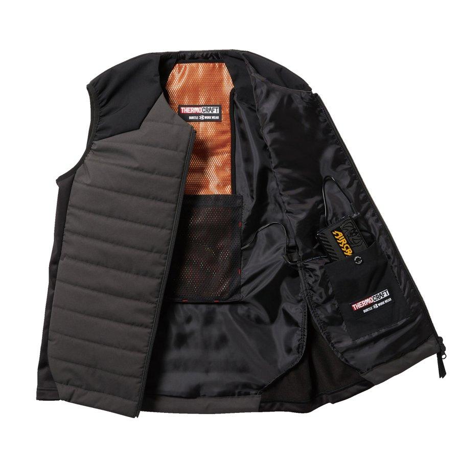 BURTLE バートル 防寒着 3214 サーモクラフト ヒーターベスト 単品 電熱パッド対応 作業服 : WORCTION - 通販 - Yahoo!ショッピング