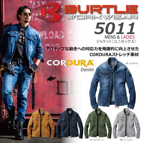 BURTLE バートル 5011 ジャケット 作業服 作業着 ブルゾン ジャンパー 春夏 :5011:WORCTION - 通販 - Yahoo!ショッピング