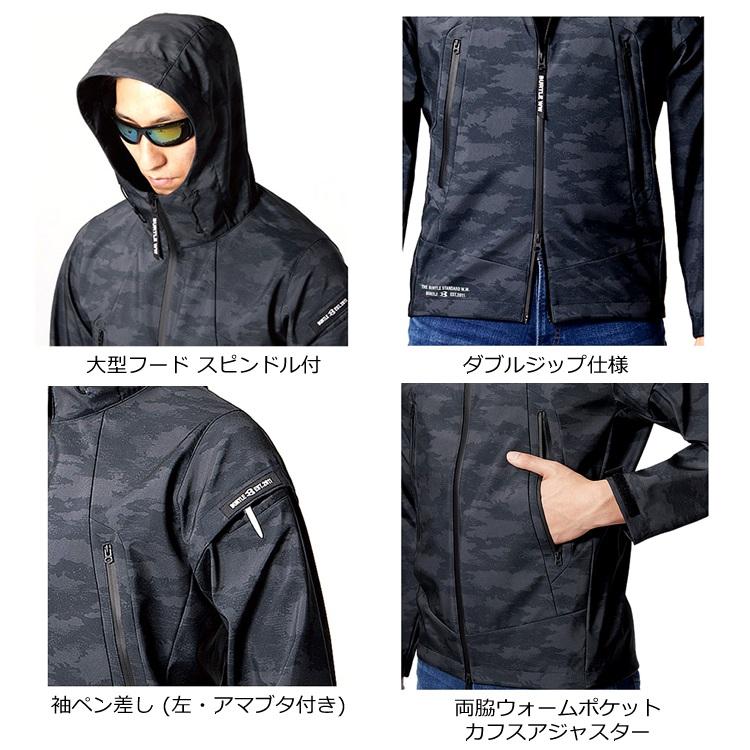 BURTLE バートル 3190 防風パーカー アウター ジャケット フーデッドジャケット 防風 撥水 ストレッチ 作業服 作業着 秋冬 : あだちやWORK-1 - 通販 - Yahoo ...