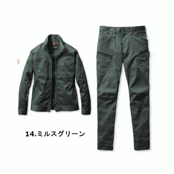 BURTLE 送料無料 上下セット バートル BURTLE T/Cストレッチジャケット 671 カーゴパンツ 672 作業パンツ 作業ズボン ユニセックス 661662の後継品 : 作業服のB ...