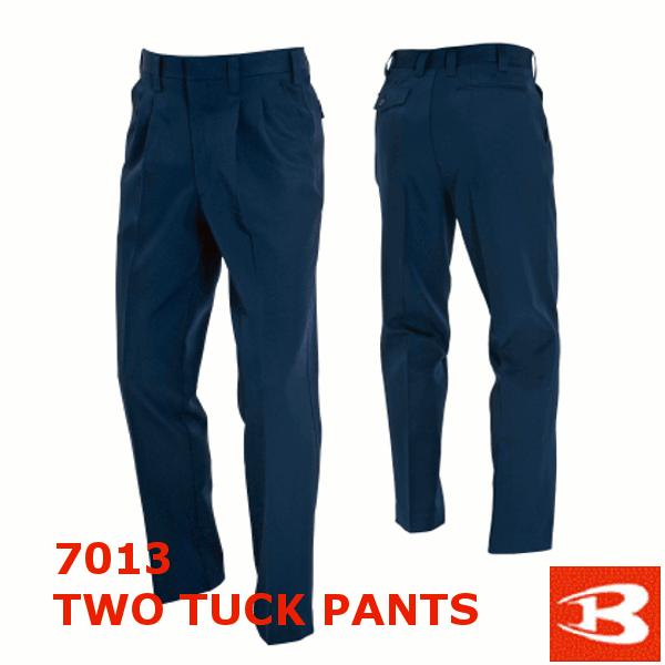 バートル BURTLE 秋冬用 制電ストレッチツータックパンツ 7013 91〜115 メンズ 作業服 作業着 作業パンツ 作業ズボン : 7013-2 : 作業服のB-STYLE - 通販 ...