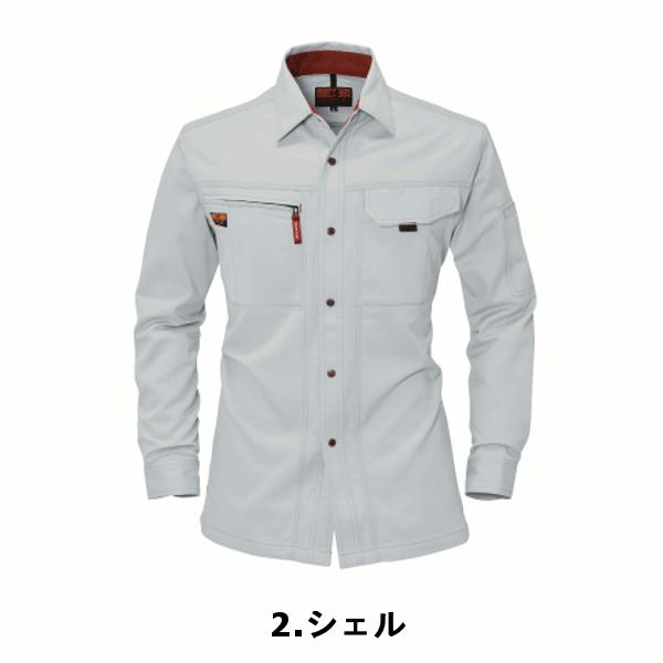 BURTLE バートル BURTLE 秋冬用 綿100％長袖シャツ 8015 S〜LLサイズ メンズ 作業服 作業着 : 作業服のB-STYLE - 通販 - Yahoo!ショッピング