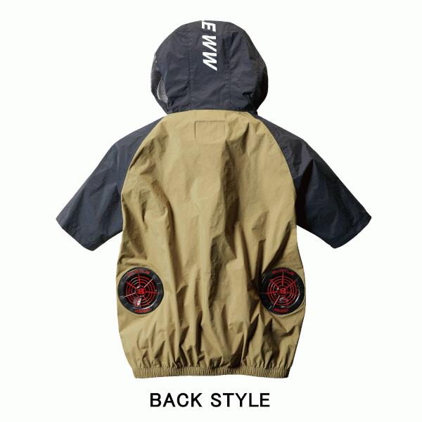 バートル BURTLE 春夏用 エアークラフトパーカー半袖ブルゾン AC1086 ユニセックス 作業服 作業着 空調服 空調ベスト :AC1086:作業服のB-STYLE - 通販 ...