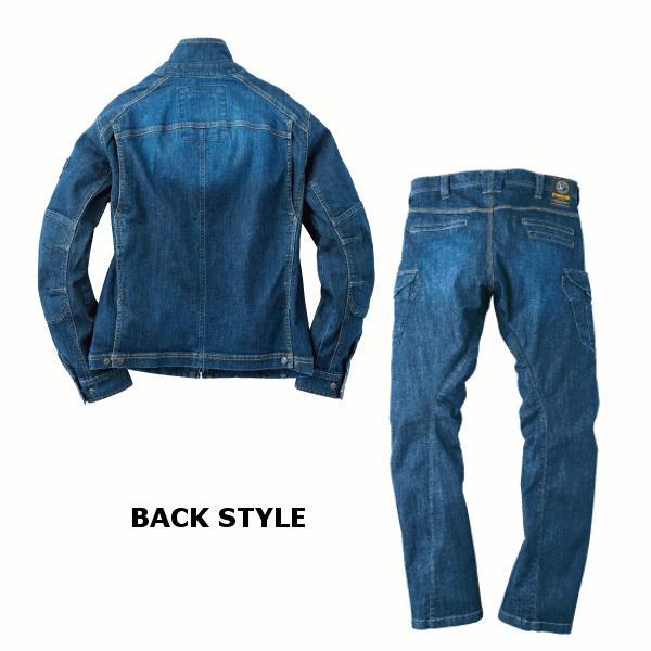 EVENRIVER 上下セット イーブンリバー even river ストレッチブラストブルゾン カーゴパンツ USD307USD302 デニム 即日出荷 作業服 作業着 作業パンツ ...