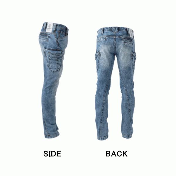 EVENRIVER イーブンリバー ストレッチパウダーデニムカーゴパンツ USD802 作業服 作業着 : 作業服のE-STYLE - 通販 - Yahoo!ショッピング