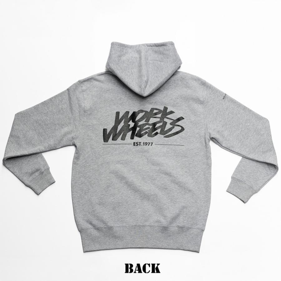 WORK(ワーク) オフィシャル パーカー 色はブラックとグレーより WORK(ワーク) オフィシャル パーカー 色はブラックとグレーより