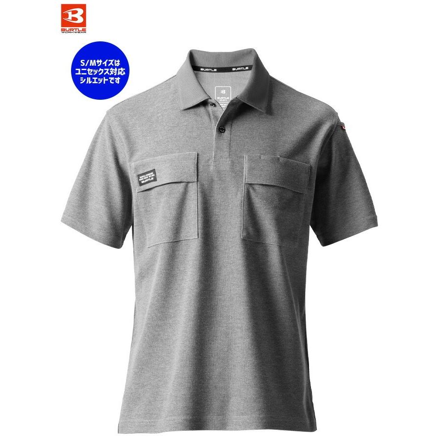 BURTLE 1点までネコポス可 バートル 2025年 新作 半袖ポロシャツ 517 オールシーズン 春夏 秋冬 メンズ レディース ストレッチ 吸汗速乾 消臭 作業服 作業着 ...
