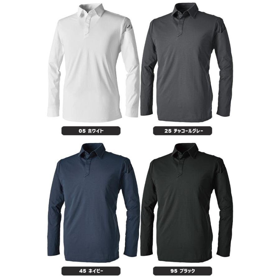 TS DESIGN 1点までネコポス可 長袖ポロシャツ DEOドライロングスリーブポロシャツ 9075 オールシーズン メンズ 消臭 形状安定 吸汗速乾 制電 作業服 作業着 ...