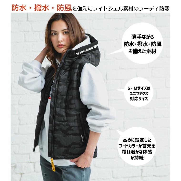 BURTLE バートル 防寒フーディベスト 5034 大型フード付き 5030シリーズ 秋冬 メンズ レディース 防風 防水 透湿 撥水 ワーク 作業服 作業着 : WorkCompany ...
