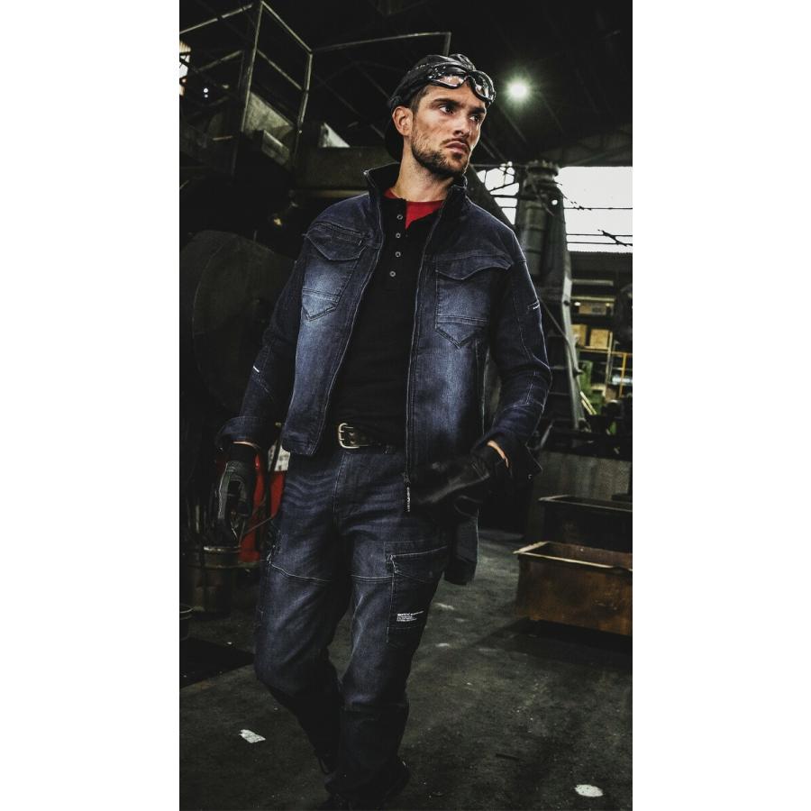 EVENRIVER エクストリーム ストレッチ マックス デニム カーゴ パンツ イーブンリバー USD1502 メンズ オールシーズン 春夏 秋冬 作業服 作業着 : WorkCompany ...