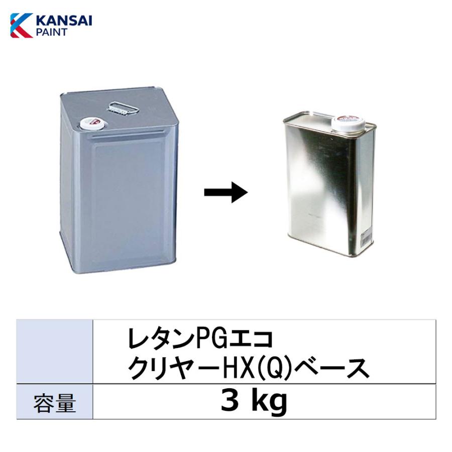 関西ペイント 小容量サイズ 94-381-035 レタンPG エコ クリヤーHX(Q) ベース 3kg (小分け販売) 取寄 : knp-cl0018-s06 : ネットペイント Yahoo ...