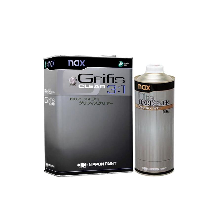 日本ペイント 3006553 naxイージス (3:1)グリフィスクリヤー 4L×1缶 + 硬化剤 (各1本 セット) 即日発送 : ネットペイント Yahoo!店 - 通販 - Yahoo ...