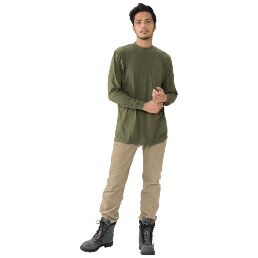 アタックベース 大きいサイズ 作業着 通年 作業服 長袖 ローネックシャツ Tシャツ メンズ 707015 インボイス対応可 対象2点で送料 ...