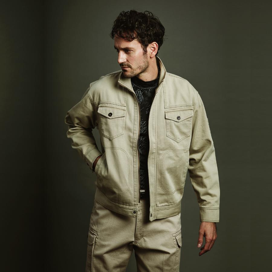 大きいサイズ Jawin ジャウィン 作業ズボン 秋冬 ノータック カーゴパンツ 綿100% 渋色系ジーニング 51002 インボイス対応可 対象2点で送料無料 : jic-51002-b0 ...