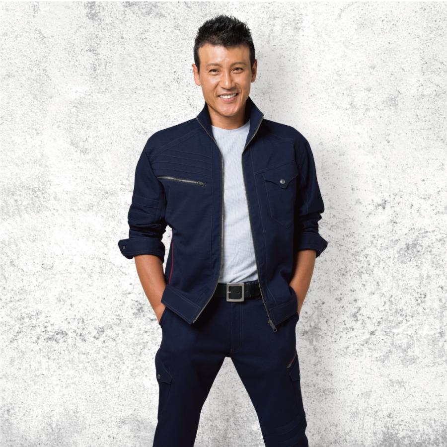 送料無料 ジャウィン 上下セット 作業服 春夏 ストレッチ 高い通気性 メンズ 作業着 Jawin 56700 ジャンパー 56702 ノータックカーゴパンツ :set-56700-56702 ...