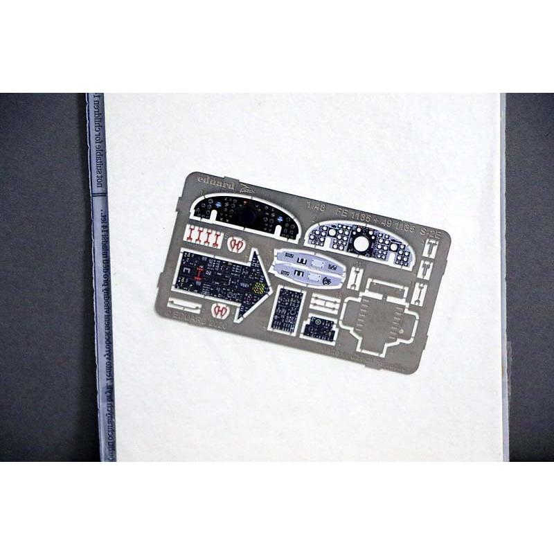 エデュアルド エデュアルド(491135）1/48 アメリカ空軍 艦上対潜哨戒機S-2E / S2G Tracker用内装エッチングパーツ ...