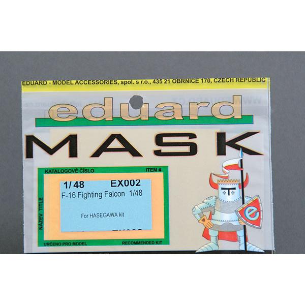 エデュアルド エデュアルド(EX002) 1/48 F-16用キャノピー、車輪用塗装マスク : ワークスひこうき雲 ヤフー店 - 通販 ...