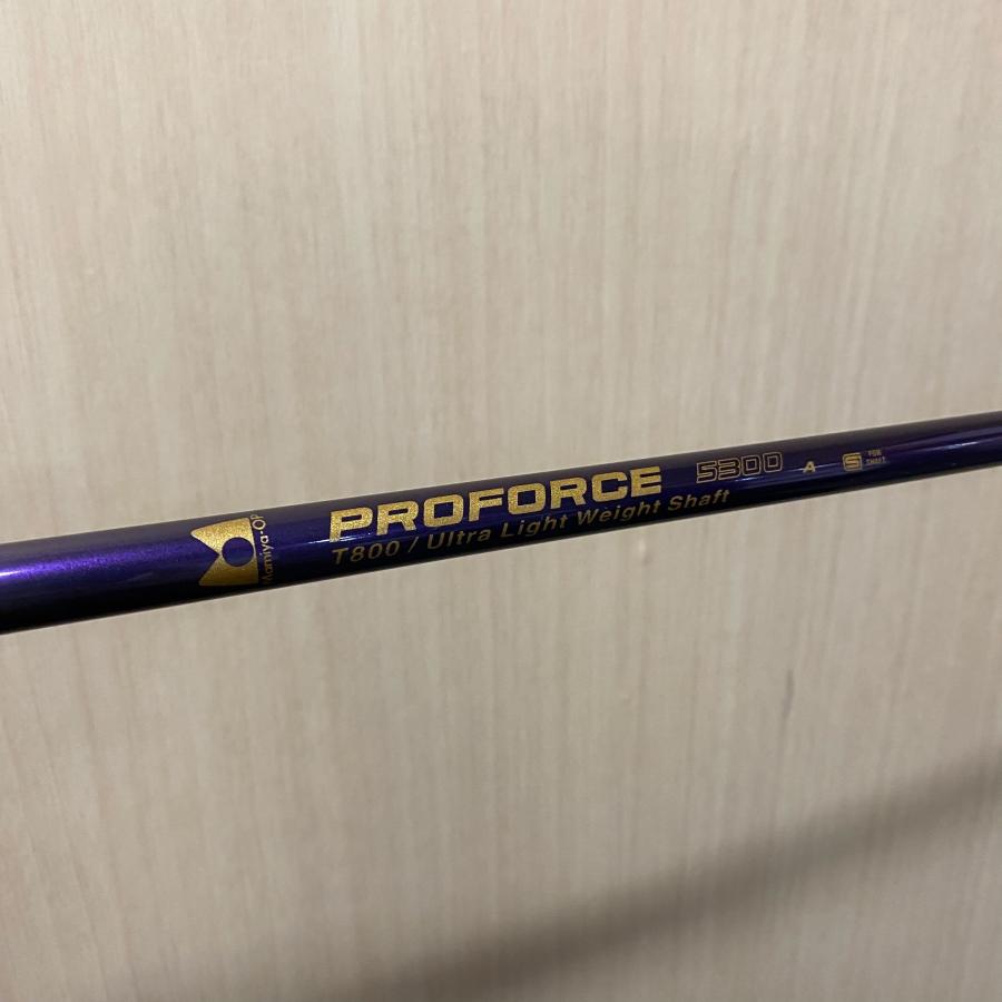 中古品 PROFORCE 5300 シャフト フレックス A 素管 45インチ スリーブ付 : WORKSGOLF OUTLET店 - 通販 - Yahoo!ショッピング