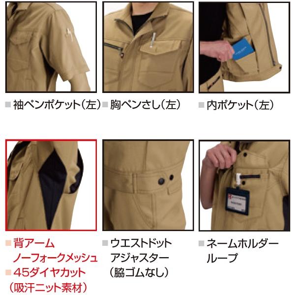 BURTLE BURTLE（バートル） 7092 半袖ジャケット （3L〜4L） : ワークショップコンドー - 通販 - Yahoo!ショッピング