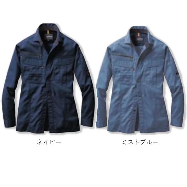 BURTLE BURTLE（バートル） 6103 長袖シャツ（ユニセックス） （SS〜LL） : ワークショップコンドー - 通販 - Yahoo!ショッピング