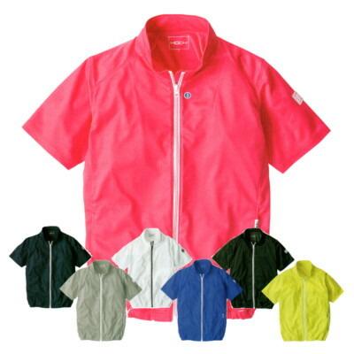 HOOH V771 快適ウェア 半袖 ニット ブルゾン 6L 空調ファン用 : ワークショップタマイ - 通販 - Yahoo!ショッピング