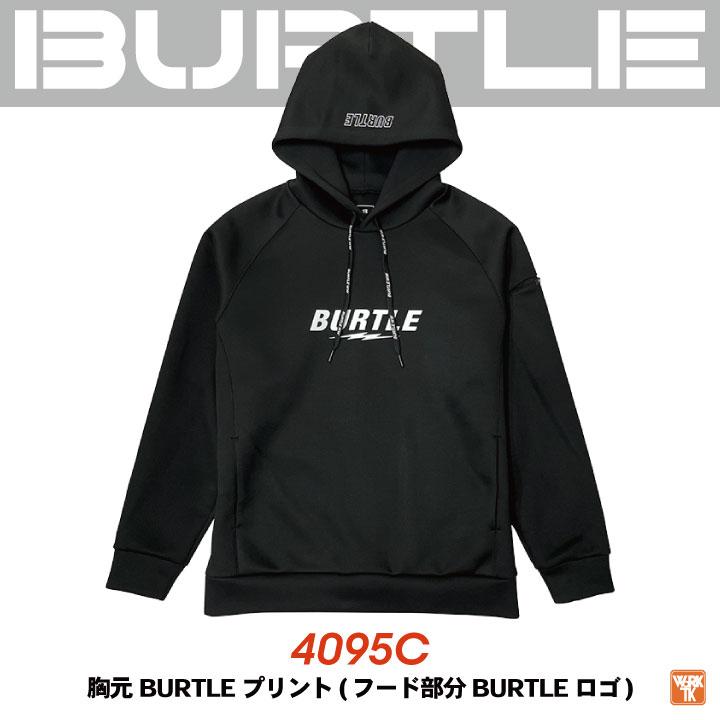 [即日出荷] [2024年新作] バートル 防寒着 パーカー トレーナー プルオーバー スウェット メンズ レディース 作業着 カジュアル ブラック 黒 BURTLE bt-4095 :bt ...
