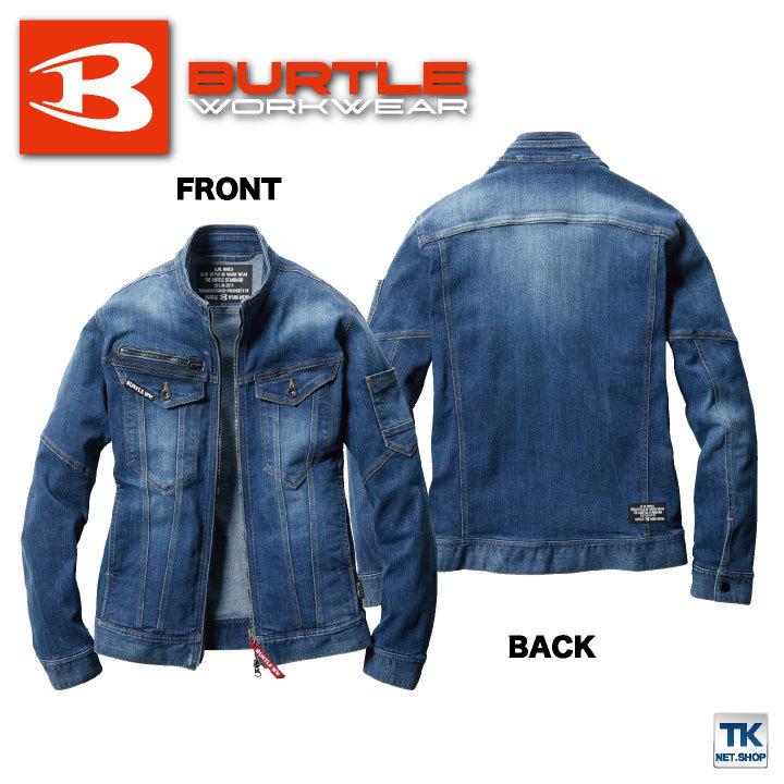 バートル 長袖ジャケット 春夏 秋冬 作業着 大きいサイズ 長袖 ジャケット 細身 伸縮性 ストレッチ コーデュラ メンズ レディース BURTLE bt-5011-b :bt-5011-b ...