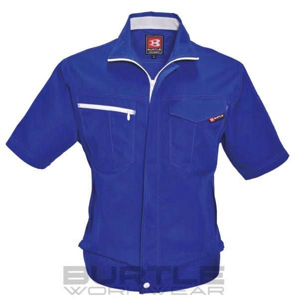 半袖ブルゾン 作業服 作業着 ジャケット 作業ジャンパー 春夏 BURTLE バートル 半袖 bt-6082-b :bt-6082-b:作業服・空調服・医療白衣のWorkTK - 通販 ...