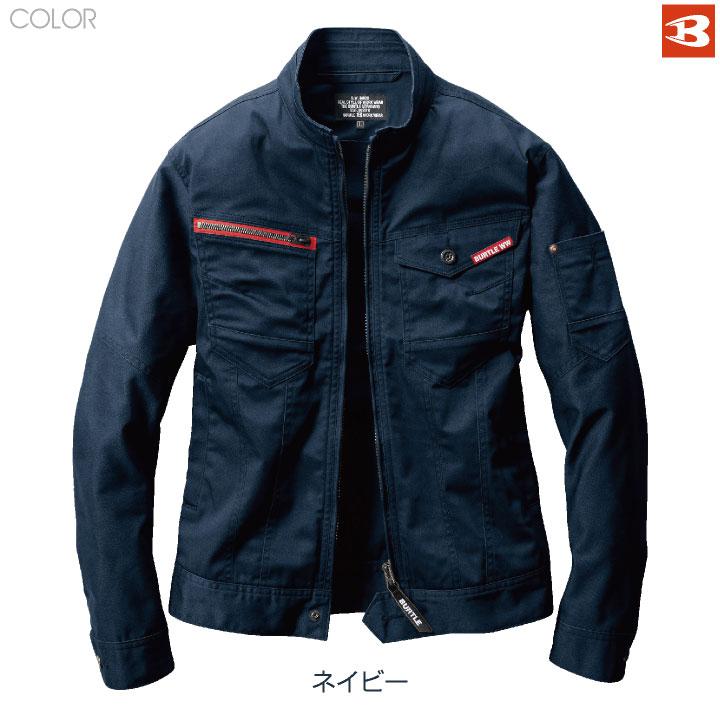 BURTLE バートル 長袖ジャケット 春夏 秋冬 作業着 大きいサイズ 長袖 ジャケット クレイジーストレッチ TCツイル 作業服 ブルゾン メンズ レディース bt-661-b : 作業服 ...