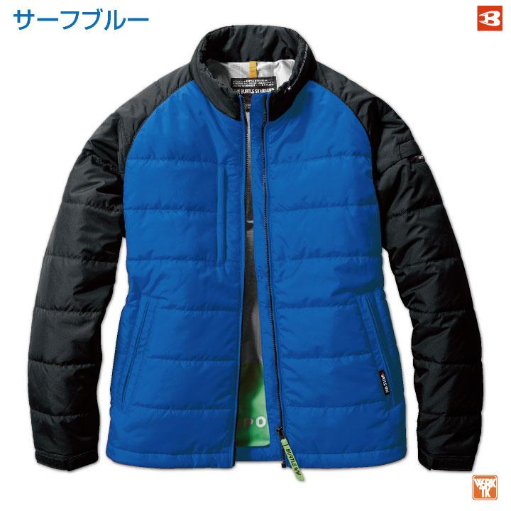 バートル 防寒着 秋冬 長袖 軽防寒 ジャケット 男女兼用 防風 撥水 SDGs 作業着 カジュアル 大きいサイズ おしゃれ メンズ レディース BURTLE bt-7420-b :bt ...