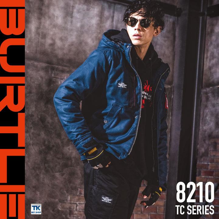 BURTLE バートル サーモクラフト 長袖防寒ジャケット 電熱パッド対応 防寒着 秋冬 綿100% 男女兼用 裏アルミメッシュ 撥水性 メンズ レディース bt-8210-b : 作業服 ...