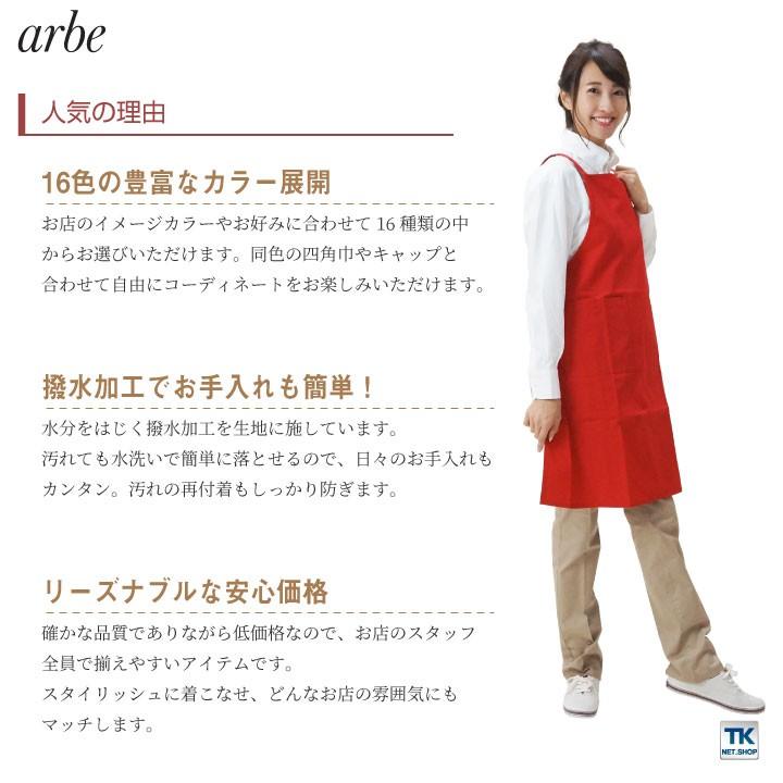 エプロン T-63 arbe アルベ CHITOSE チトセ 撥水 厨房服 レストラン カフェ ソムリエ 居酒屋 飲食店 サービス ユニフォーム [ネコポス] ct-t63 :ct-t63 ...