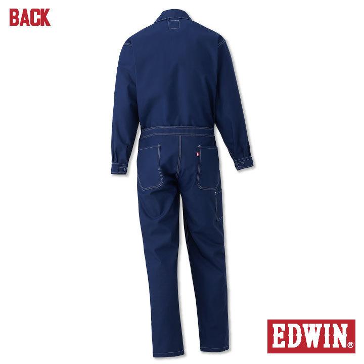 EDWIN 長袖つなぎ オールシーズン 多機能 金属ファスナー ユニフォーム 作業服 カジュアル おしゃれ 年間 春夏 秋冬 エドウィン edwin-81016-b : 作業服・空調服・医療 ...