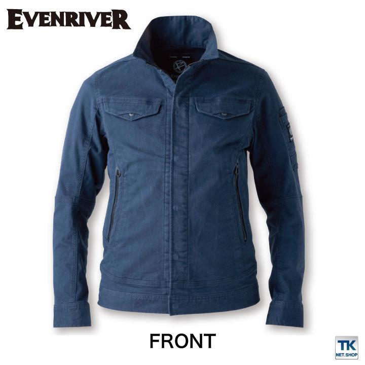 EVENRIVER イーブンリバー ブルゾン ワークウェア カジュアル おしゃれ ストレッチブルゾン 作業着 作業服 春夏 秋冬 長袖 er-erx507 : 作業服・空調服・医療白衣の ...