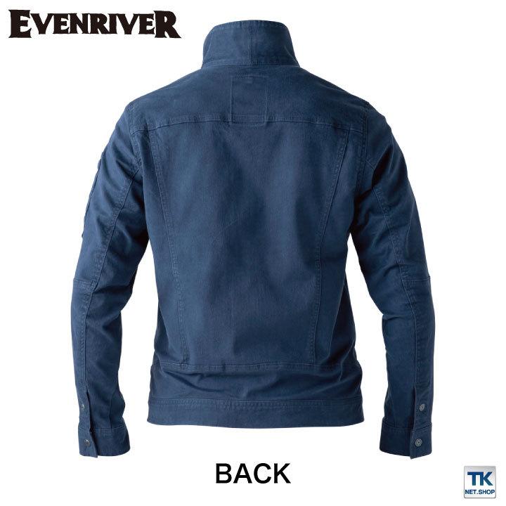 EVENRIVER イーブンリバー ブルゾン ワークウェア カジュアル おしゃれ ストレッチブルゾン 作業着 作業服 春夏 秋冬 長袖 er-erx507 : 作業服・空調服・医療白衣の ...