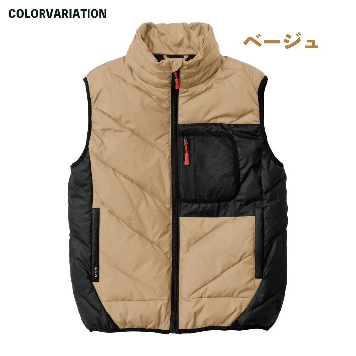 桑和 防寒 ベスト ポリエステル100％ 軽量 キルト生地 カジュアル おしゃれ 作業服 ユニフォーム 秋冬 SOWA sw-8144-06 : 作業服・空調服・医療白衣のWorkTK ...