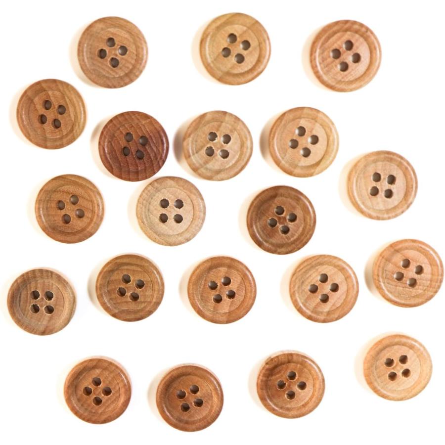 ウッドボタン 四つ穴ボタン ナチュラル シャツボタン ウッド ボタン ブラウン 木目 木製 20個入りきらきらぷんぷん丸 B-030 :B-030:あんしんや - 通販 - Yahoo!ショッピング