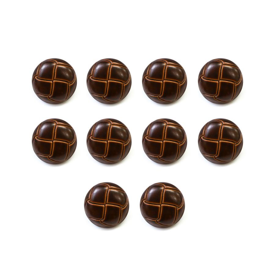 きらきらぷんぷん丸 革調ボタン レザー調 【ブラウン】 スーツ コート ジャケット ブレザー フロント 袖口 10個入り 【15mm】 B-059 : あんしんや - 通販 - Yahoo ...