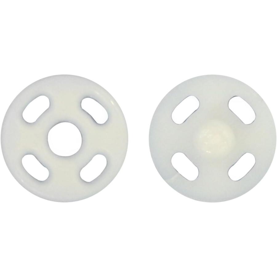 きらきらぷんぷん丸 スナップボタン 白 ボタン 樹脂製 縫い付けタイプ 打ち具不要 10組入り B-1102 : あんしんや - 通販 - Yahoo!ショッピング