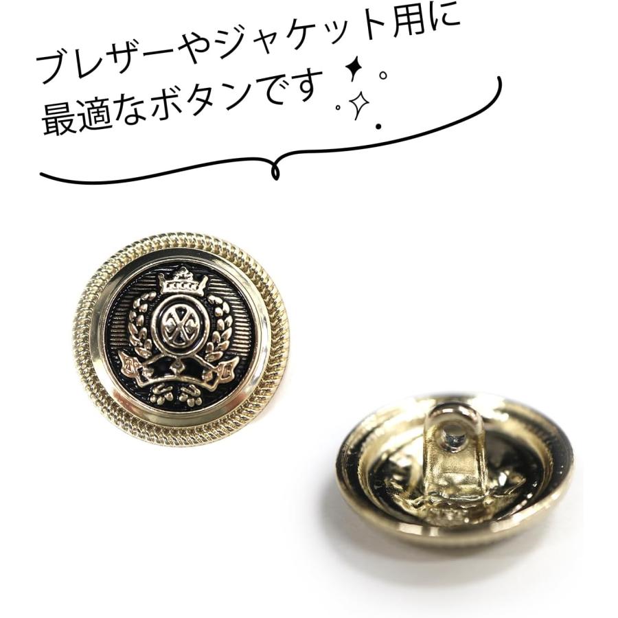 きらきらぷんぷん丸 ブレザーボタン ゴールド 金 スーツボタン きらきらぷんぷん丸 ブレザーボタン ゴールド 金 スーツボタン