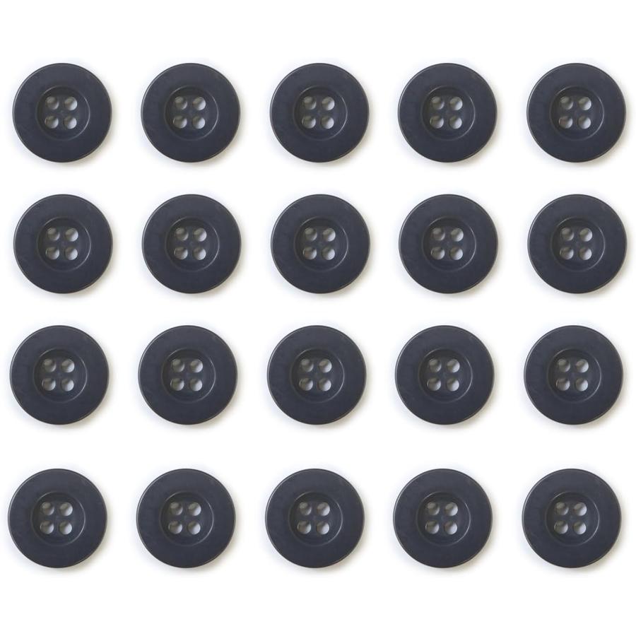 きらきらぷんぷん丸 ミリタリーボタン 【グレー】 四つ穴ボタン 灰色 ボタン 20個入り 【15mm】 B-409 : あんしんや - 通販 - Yahoo!ショッピング